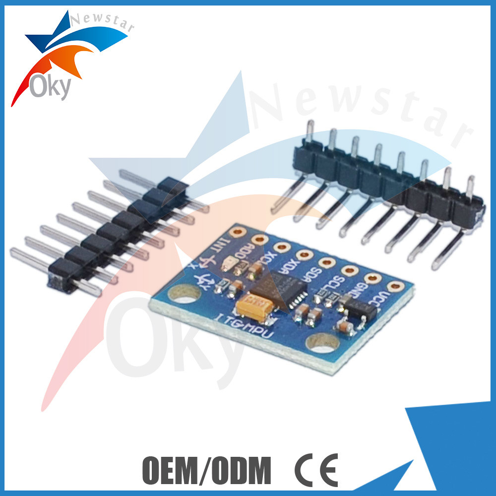 Gyroscope Three Axis Accelerometer Arduino Gy 521 With Mpu 6050 Chip