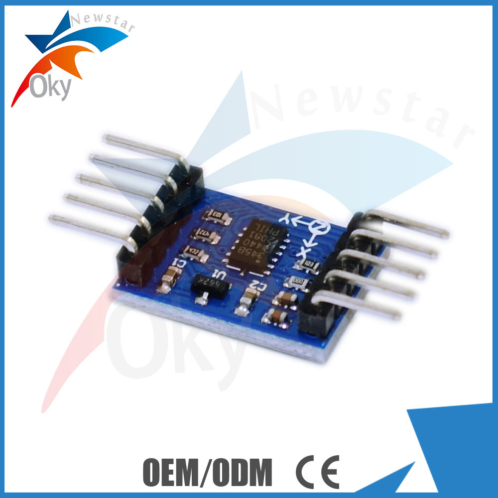 Digital 3 Axis Gravity Acceleration Sensor Module Adxl345 For Arduino