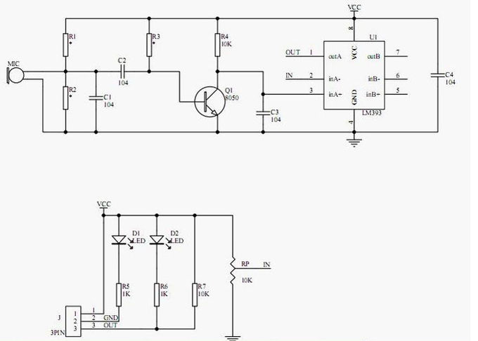 High Sensitivity Arduino Sound Detection Module Arduino Microphone Module Pcb Material